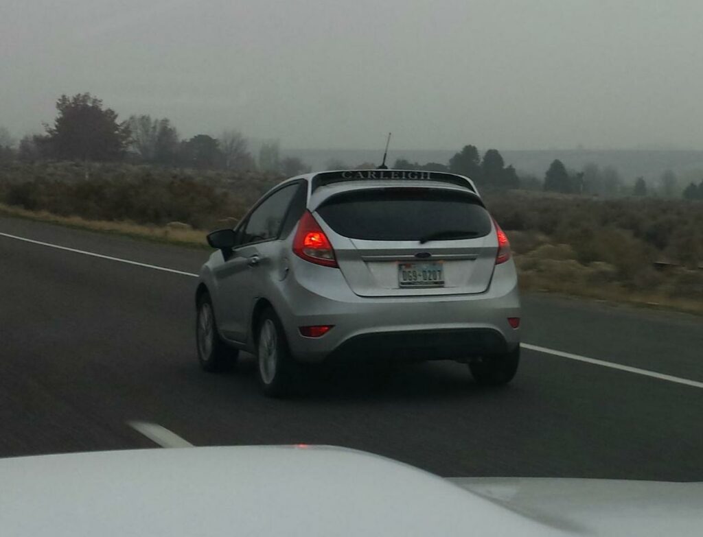 Comically Compressed Ford Fiesta In Washington Defies All Logic | Carscoops