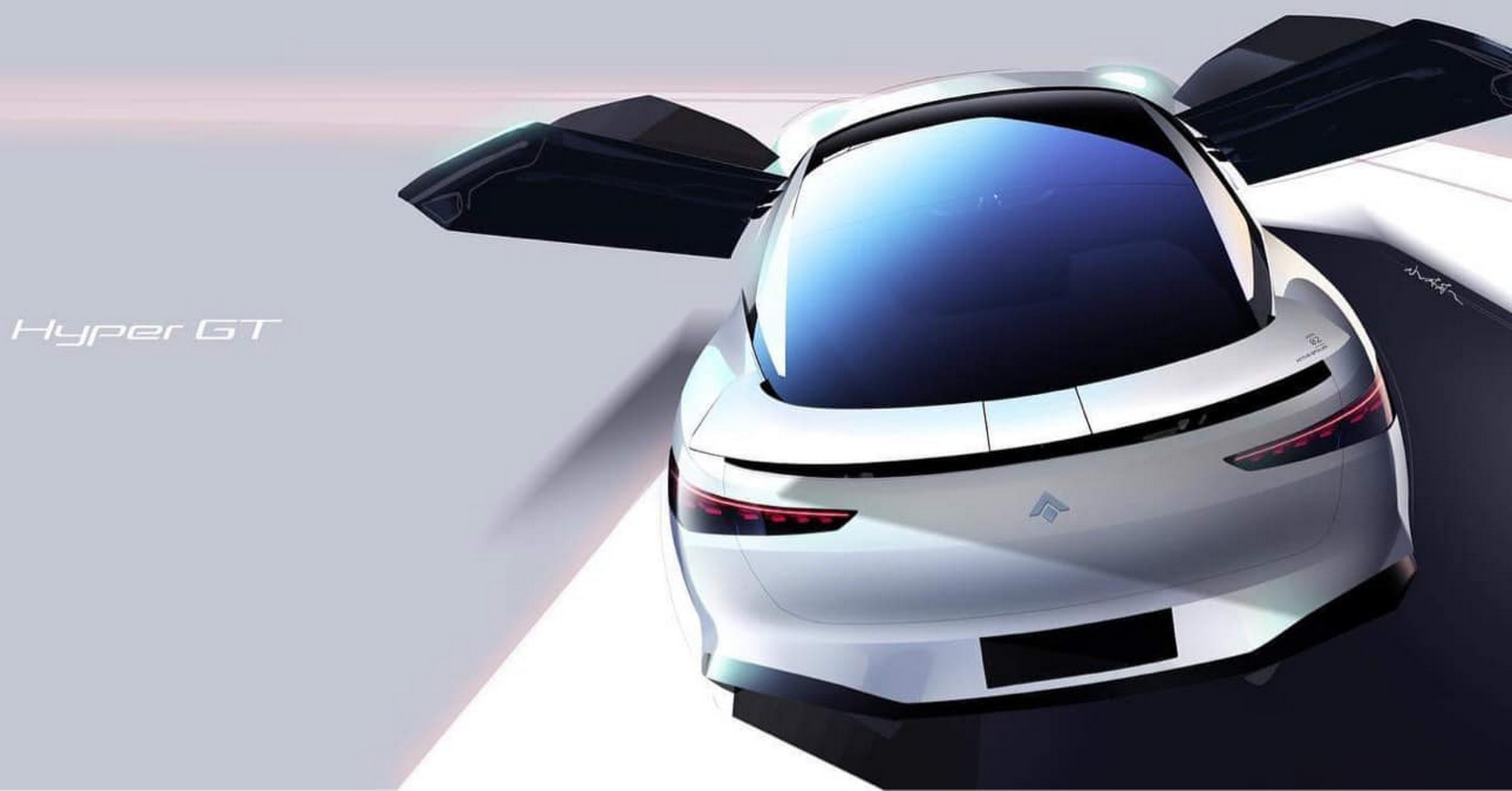 GAC Aion Hyper GT Looks Slick In Official Sketches | Carscoops