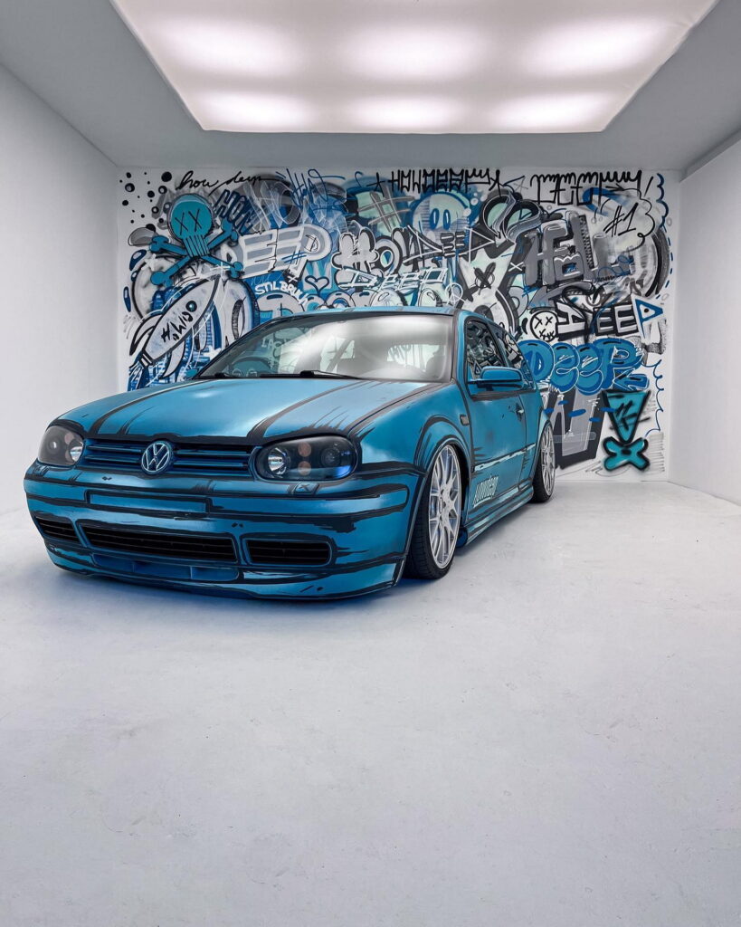 CARtoon VW Golf MK4 GTI Really Pops Into Life | Carscoops