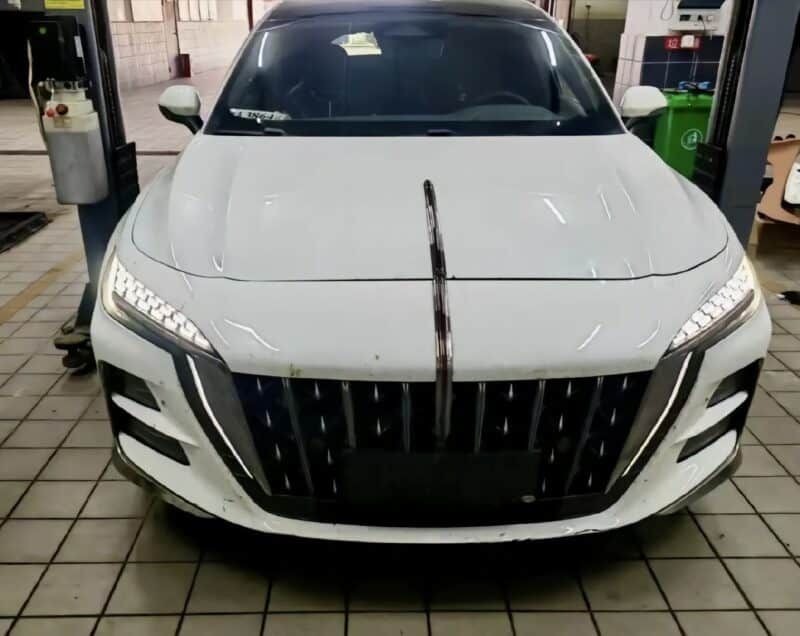 Hongqi’s Upcoming H6 Sedan Looks The Part In Matte Silver And Turquoise ...