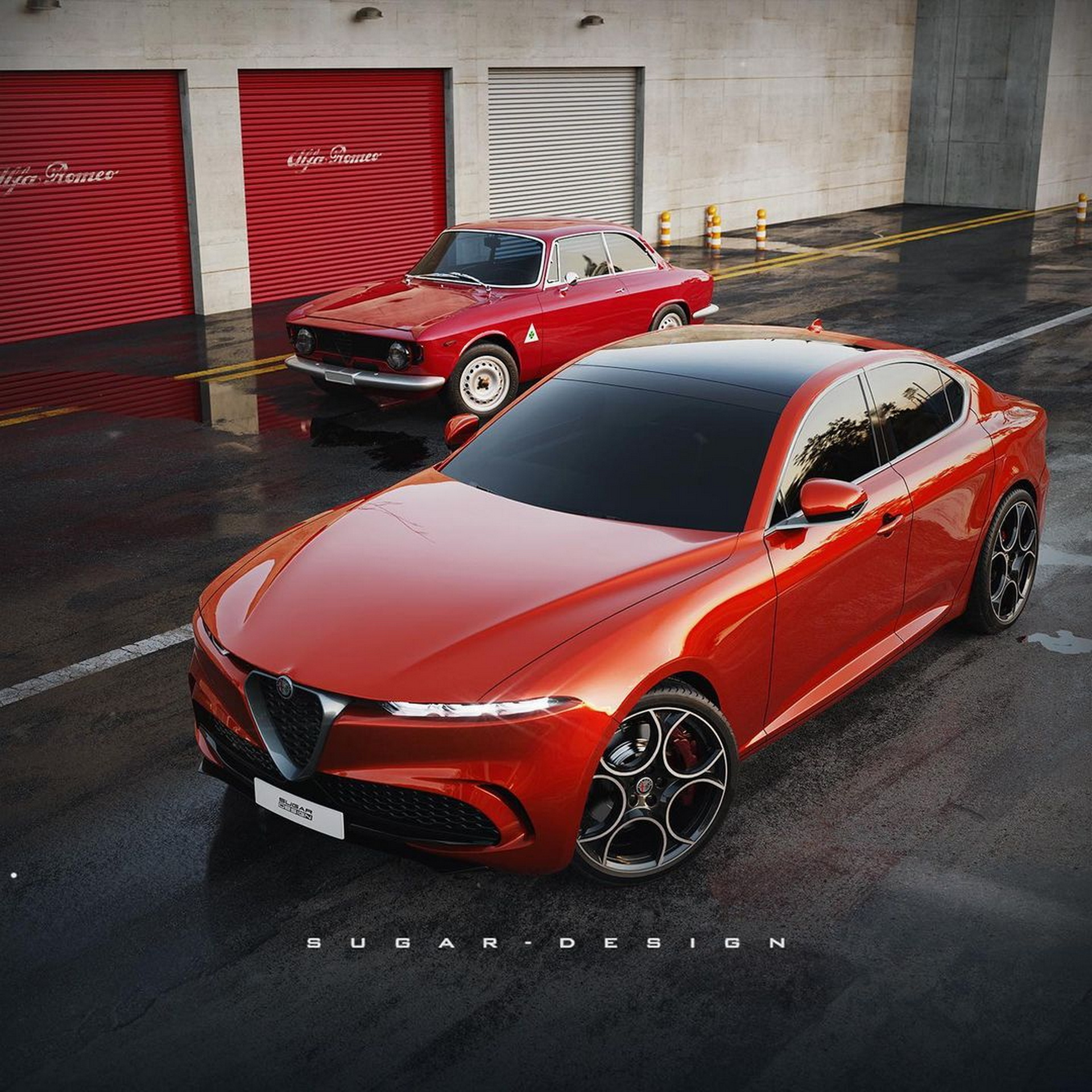 2026 Alfa Romeo Giulia Successor Inspired By Old And New Is Pure ...