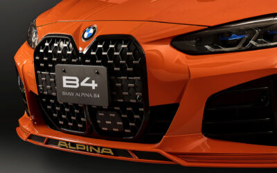One-Off Japan-Only Fire Orange Alpina B4 Gran Coupe Has US Green With ...