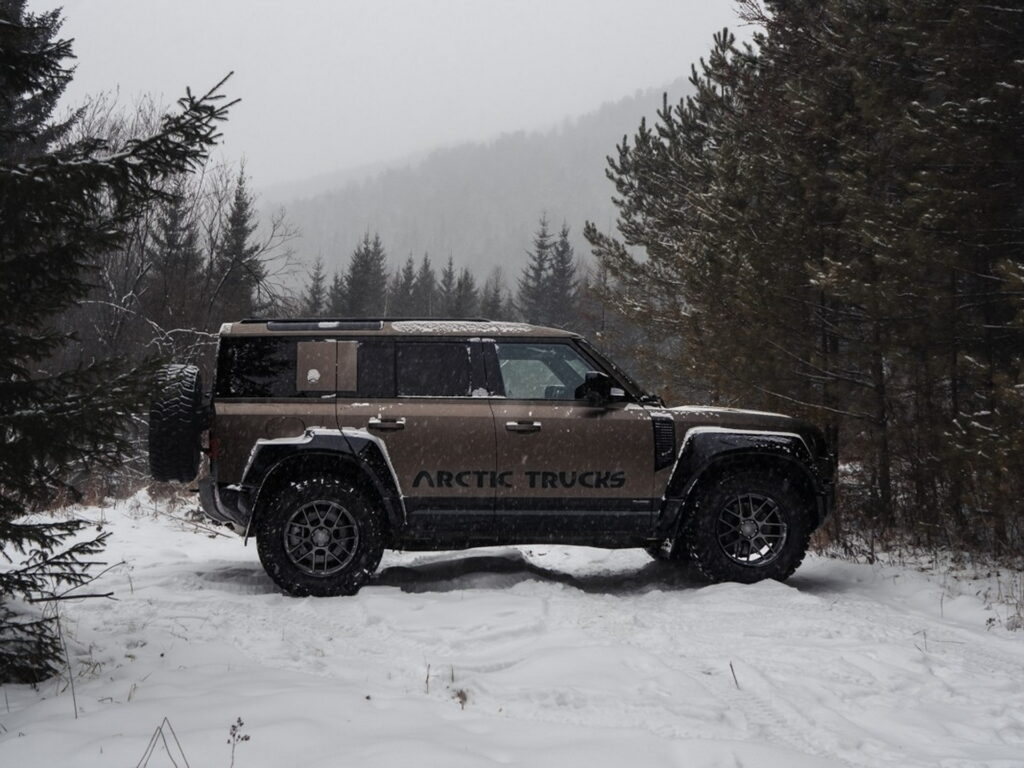 Land Rover Defender Gains 35-Inch Tires And Wide Bodykit By Arctic ...