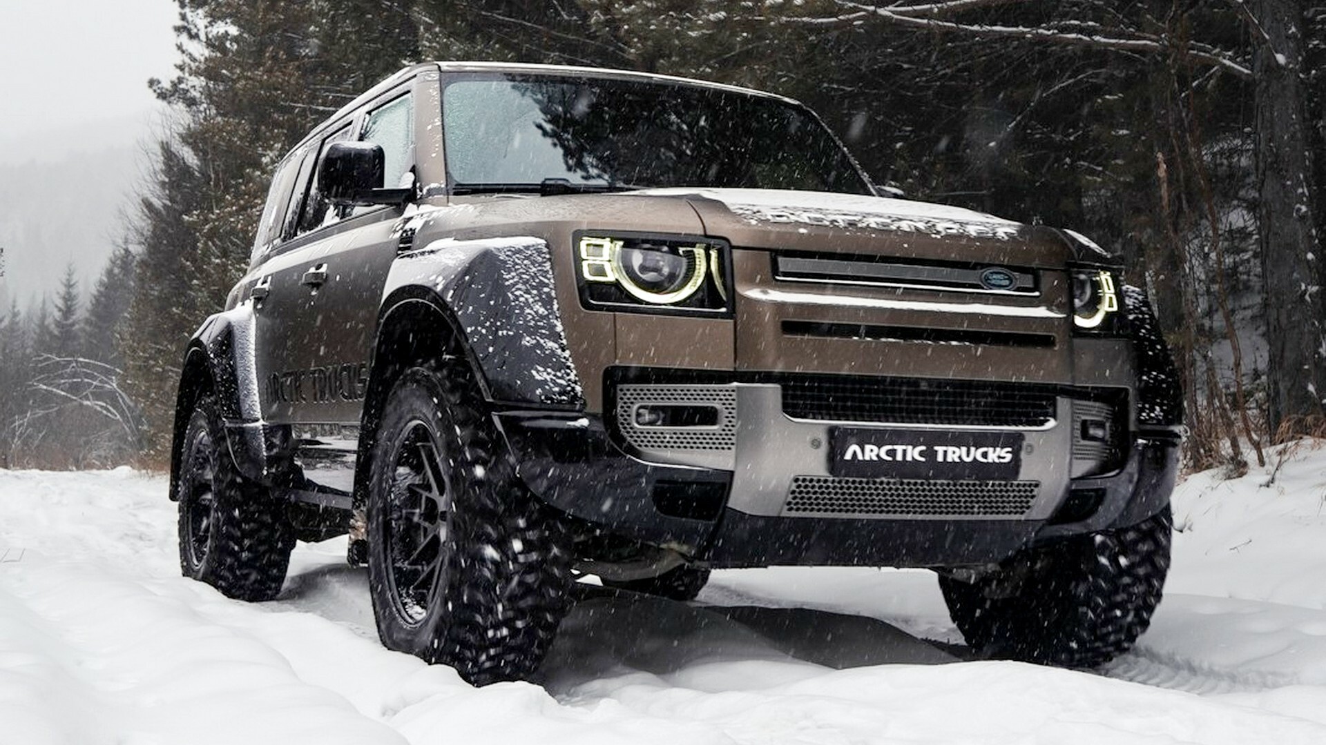 Land Rover Defender Gains 35-Inch Tires And Wide Bodykit By Arctic ...