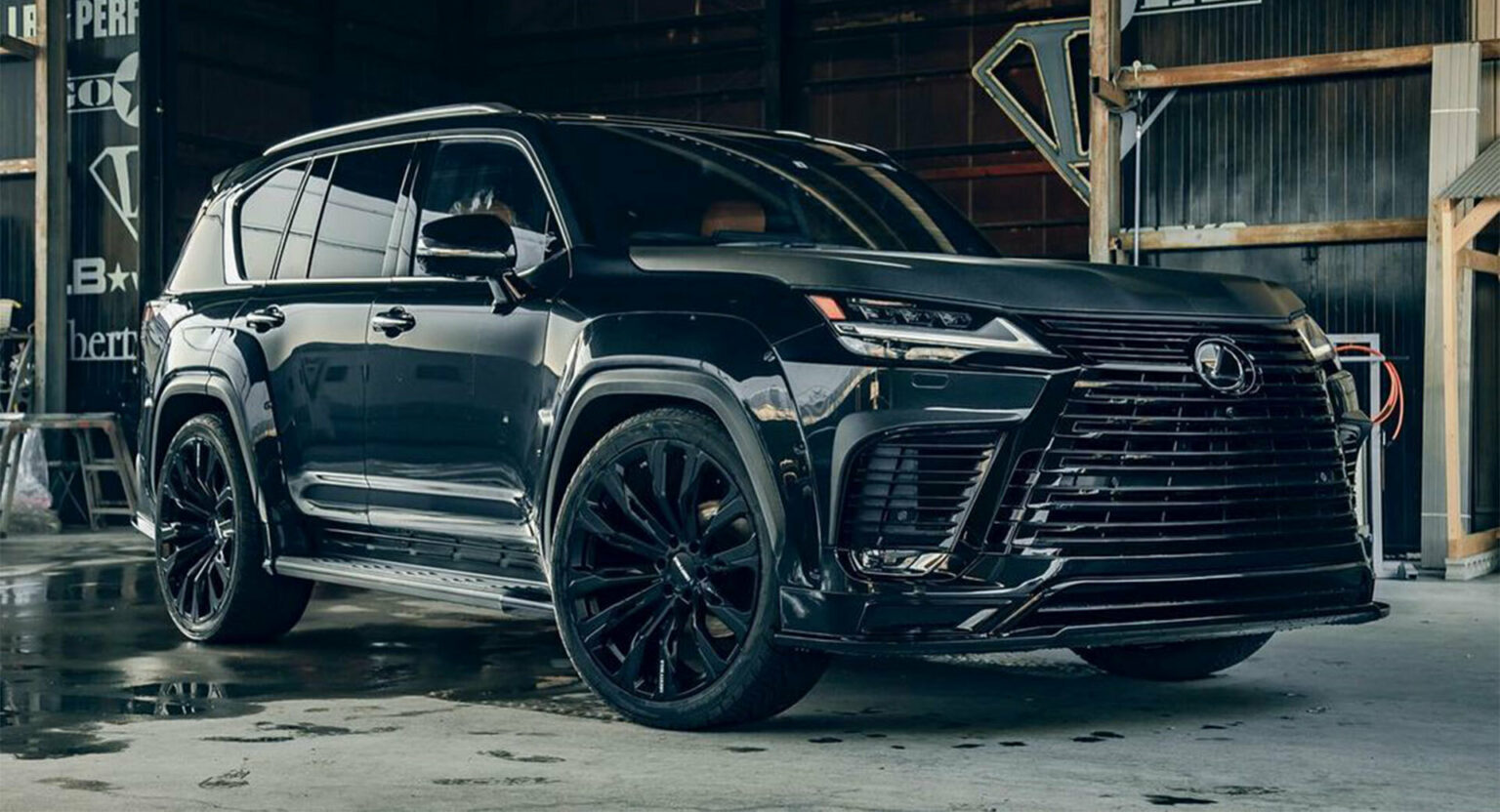 Liberty Walk Gives The New Lexus LX 600 A Mean Makeover | Carscoops