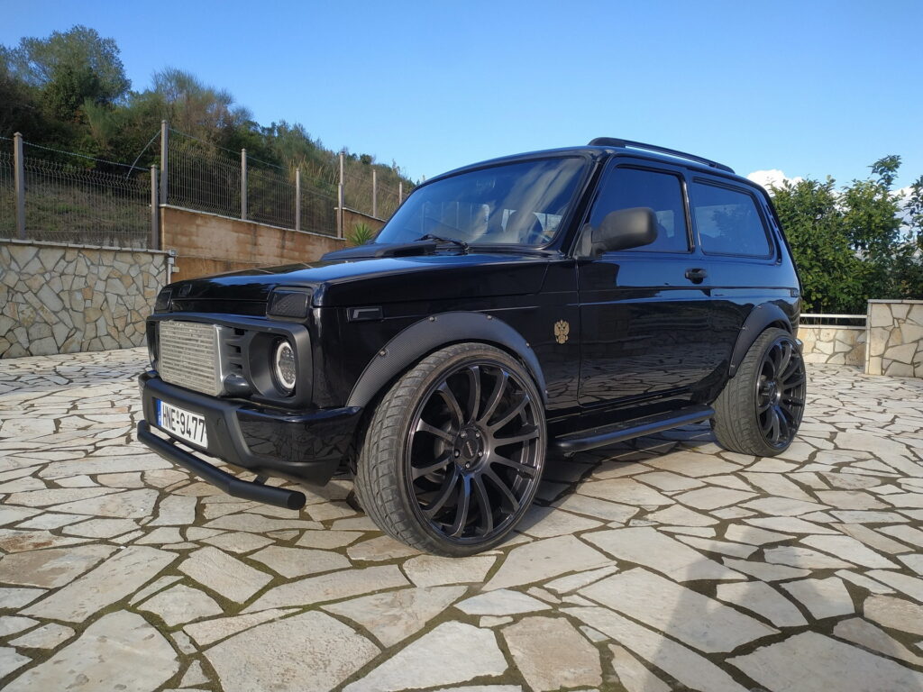 Crazy Lada Niva With 300 HP And 22-Inch Wheels Listed For $37k | Carscoops
