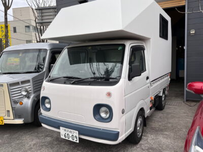 Japanese Tuner Gives A Retro Mazda Face To The Suzuki Carry | Carscoops