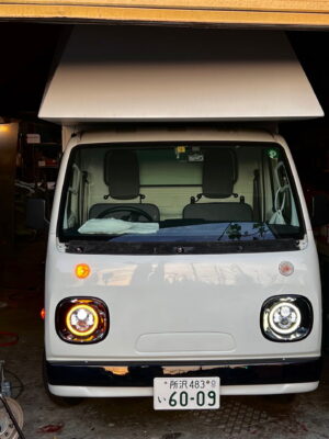 Japanese Tuner Gives A Retro Mazda Face To The Suzuki Carry | Carscoops