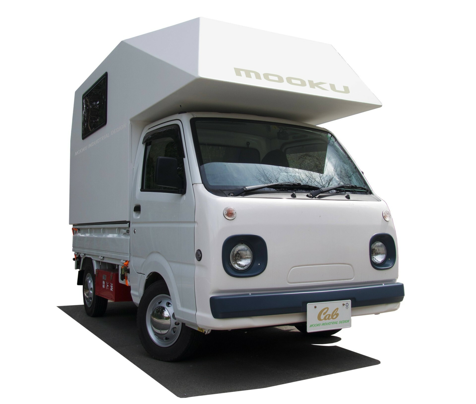 Japanese Tuner Gives A Retro Mazda Face To The Suzuki Carry | Carscoops