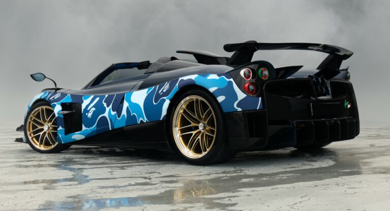 Someone Liked BAPE Fashion Brand So Much That He Had Pagani Make Him A ...