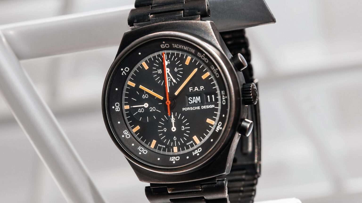 Porsche Design Is Behind The Popularity Of Black Watch Faces | Carscoops