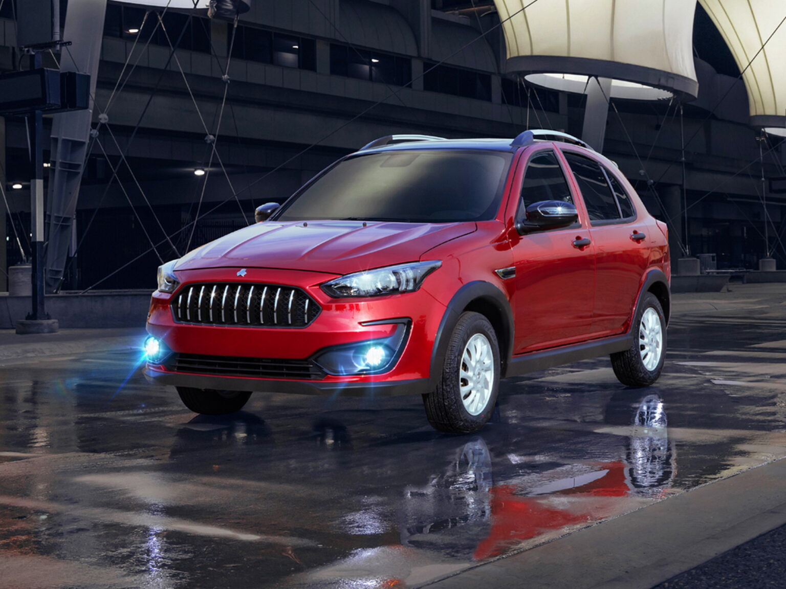 Saipa Atlas Is A New Iranian Crossover Based On The Very Old 1980’s Kia ...