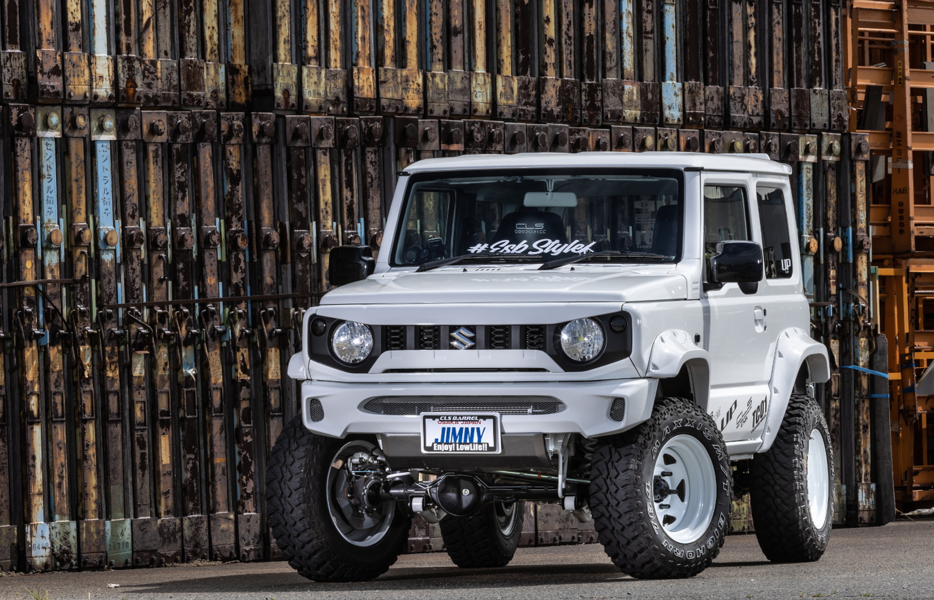 Japanese Tuner ESB Will Either Lift Or Slam Your Widebody Suzuki Jimny ...
