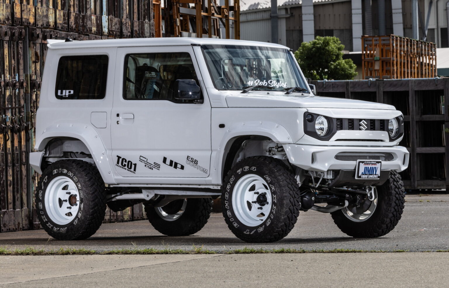 Japanese Tuner ESB Will Either Lift Or Slam Your Widebody Suzuki Jimny ...