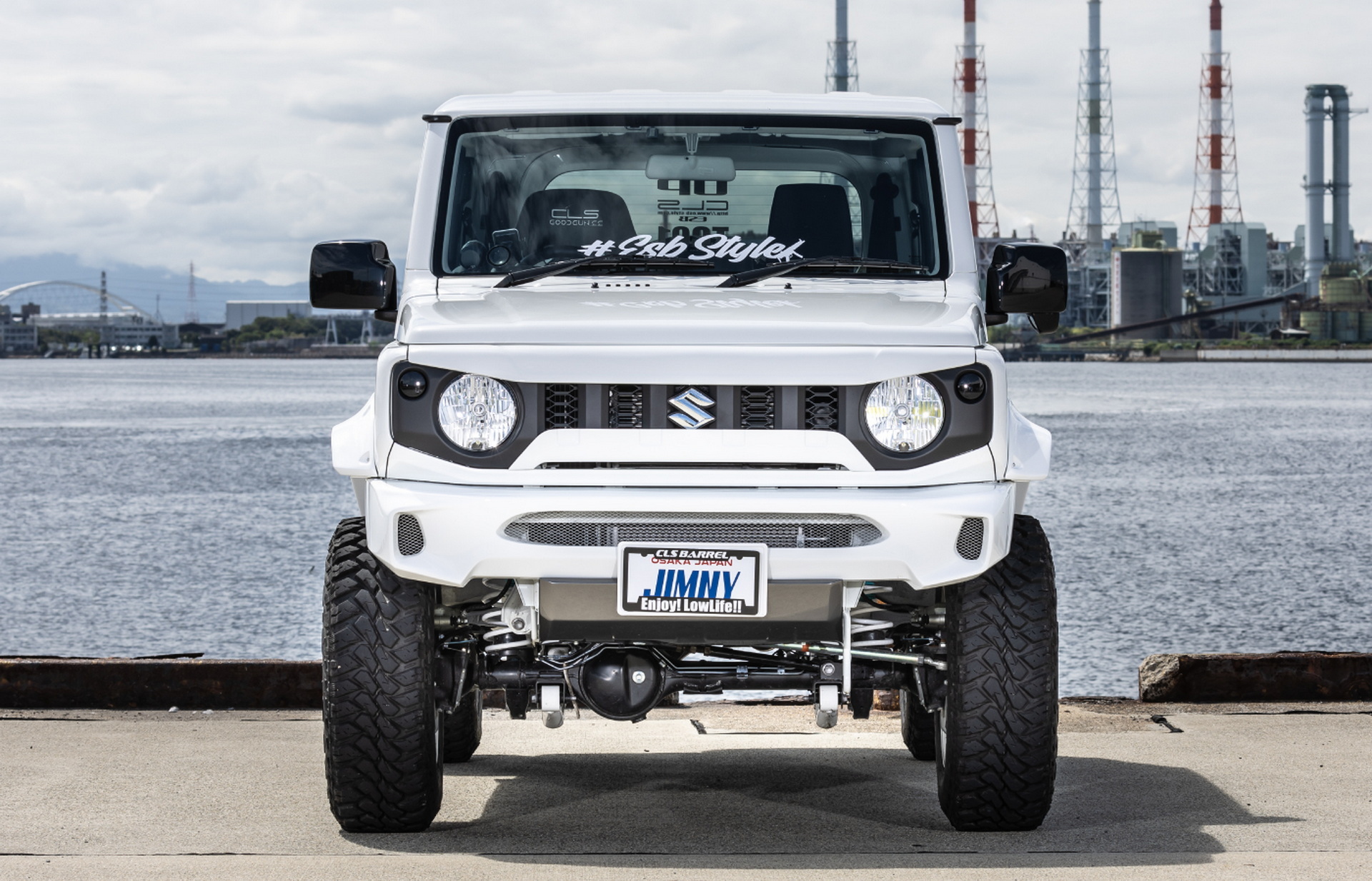 Japanese Tuner ESB Will Either Lift Or Slam Your Widebody Suzuki Jimny ...