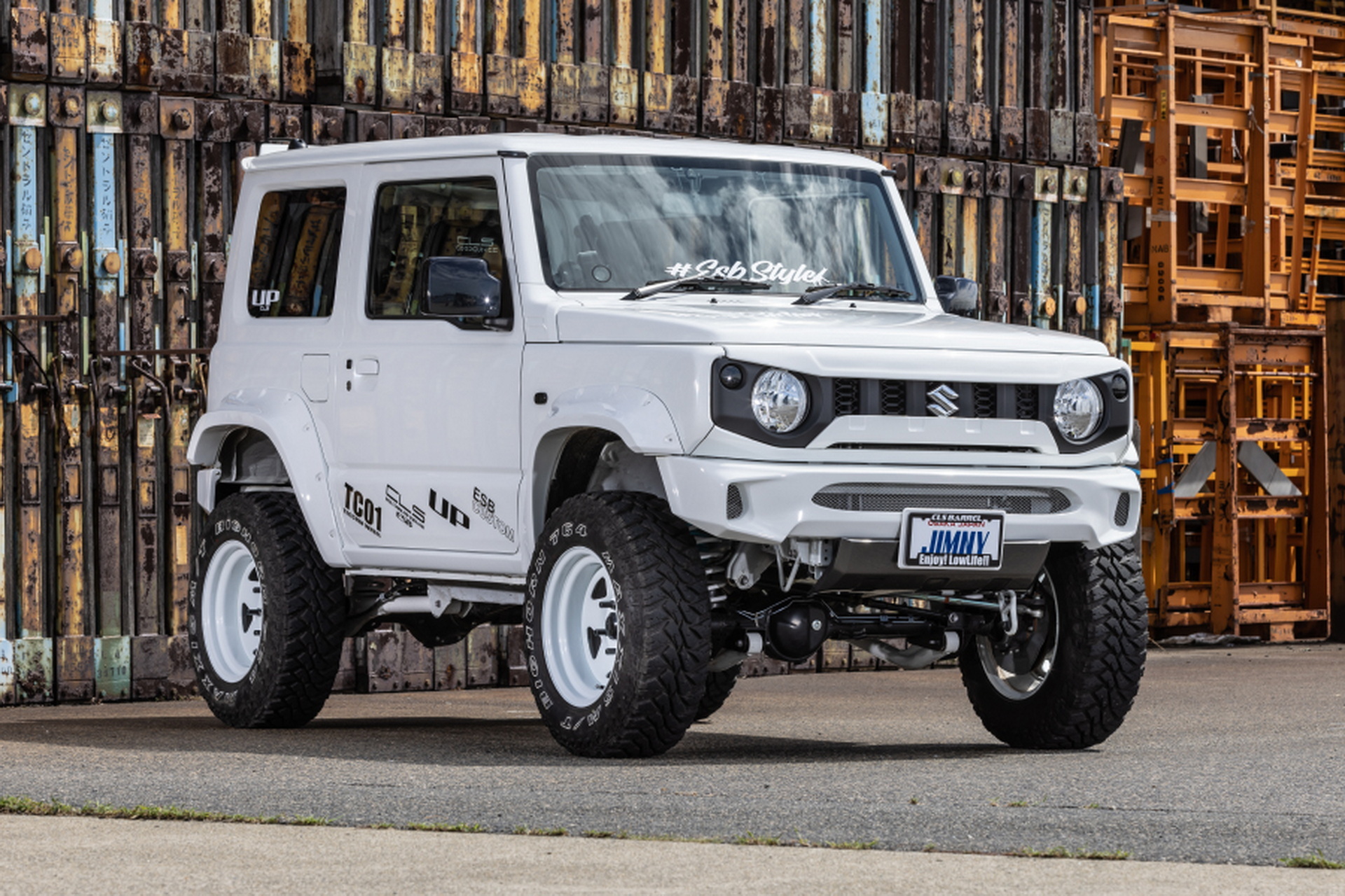 Japanese Tuner ESB Will Either Lift Or Slam Your Widebody Suzuki Jimny ...