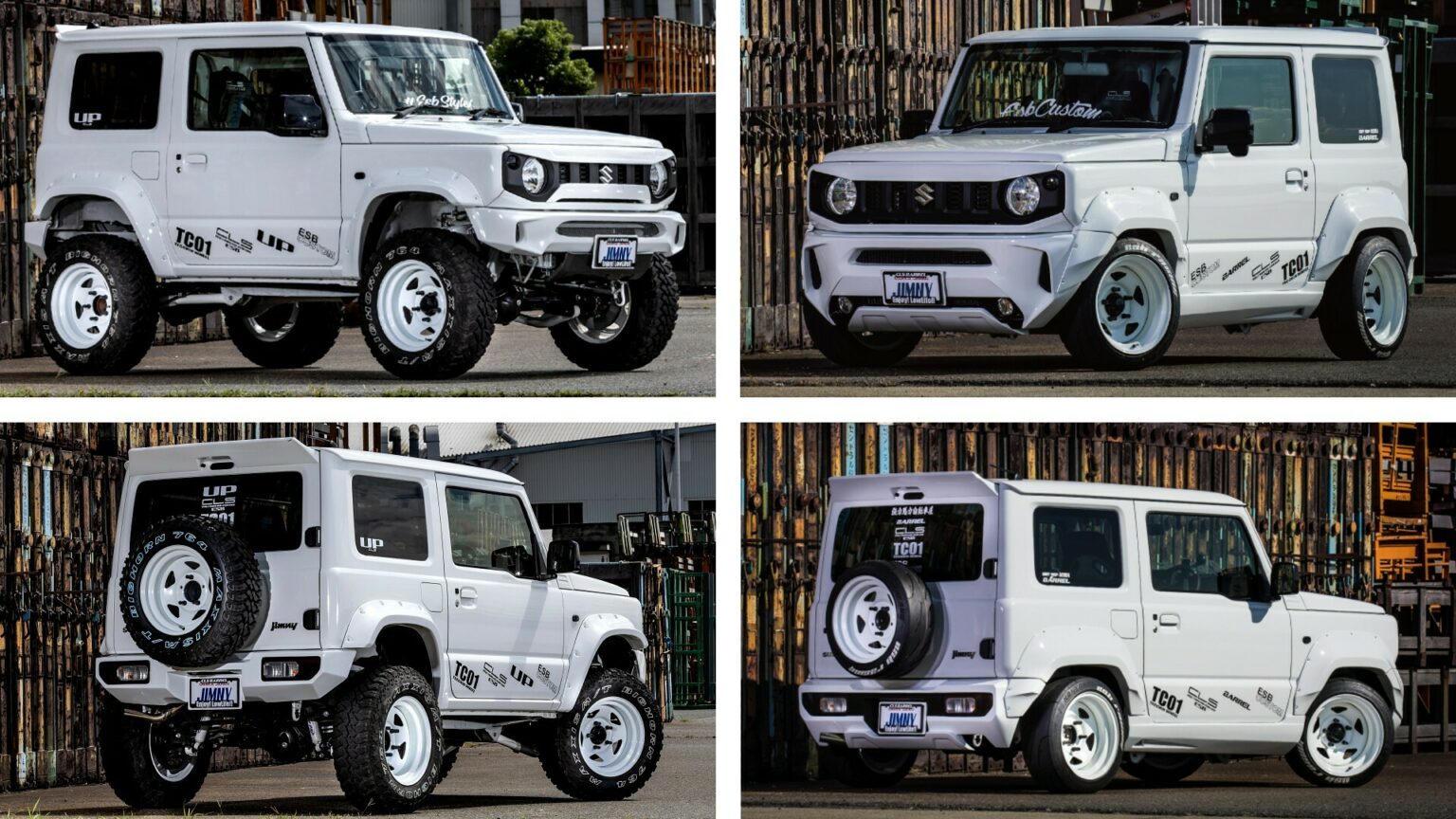 Japanese Tuner ESB Will Either Lift Or Slam Your Widebody Suzuki Jimny ...