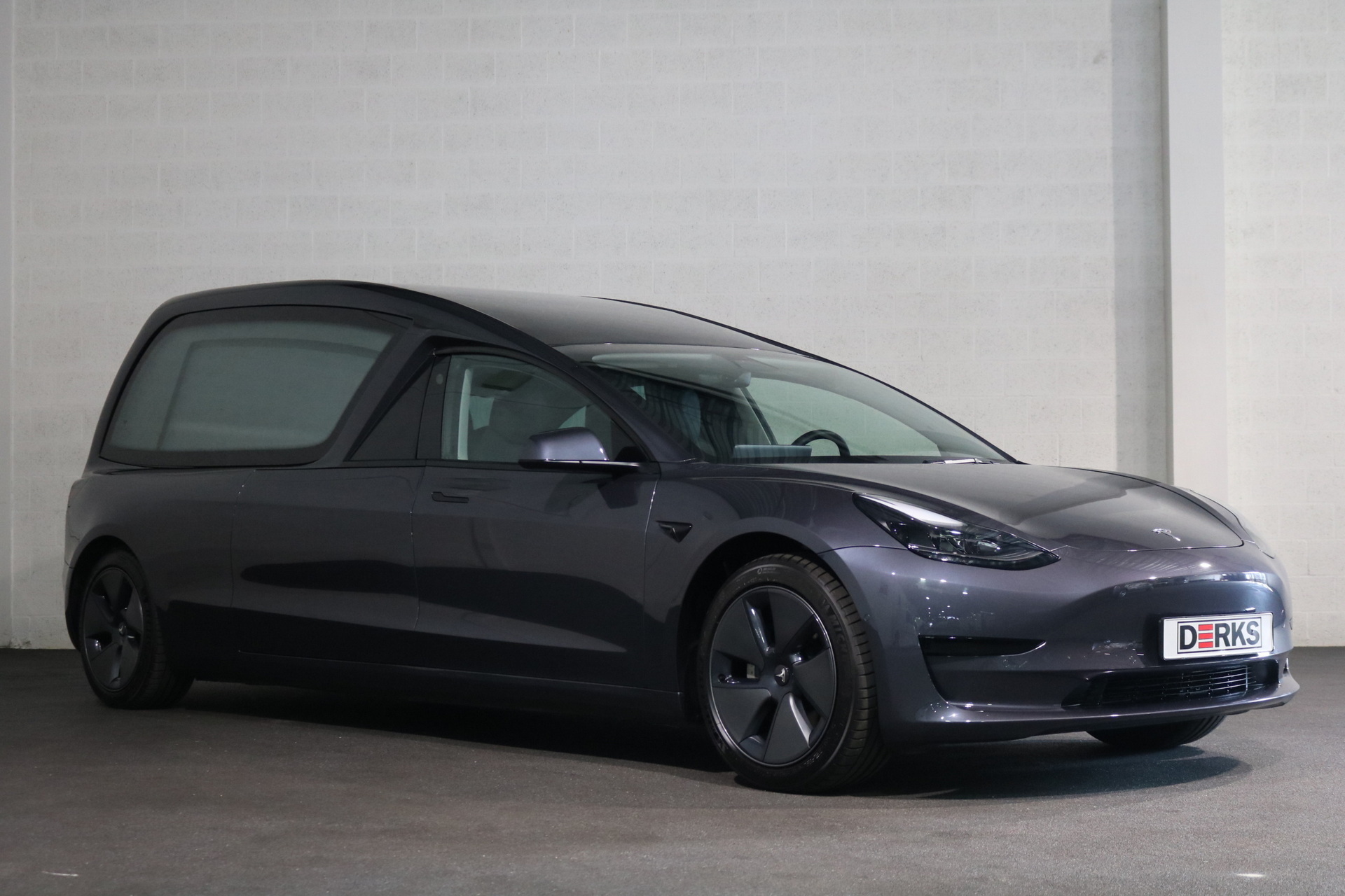 Tesla Hearse 3 Is The Perfect Ride For A Green Funeral | Carscoops