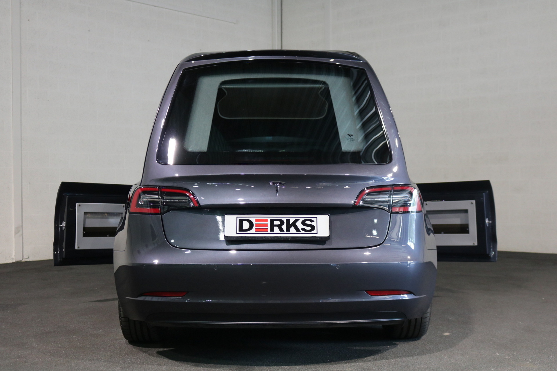 Tesla Hearse 3 Is The Perfect Ride For A Green Funeral | Carscoops