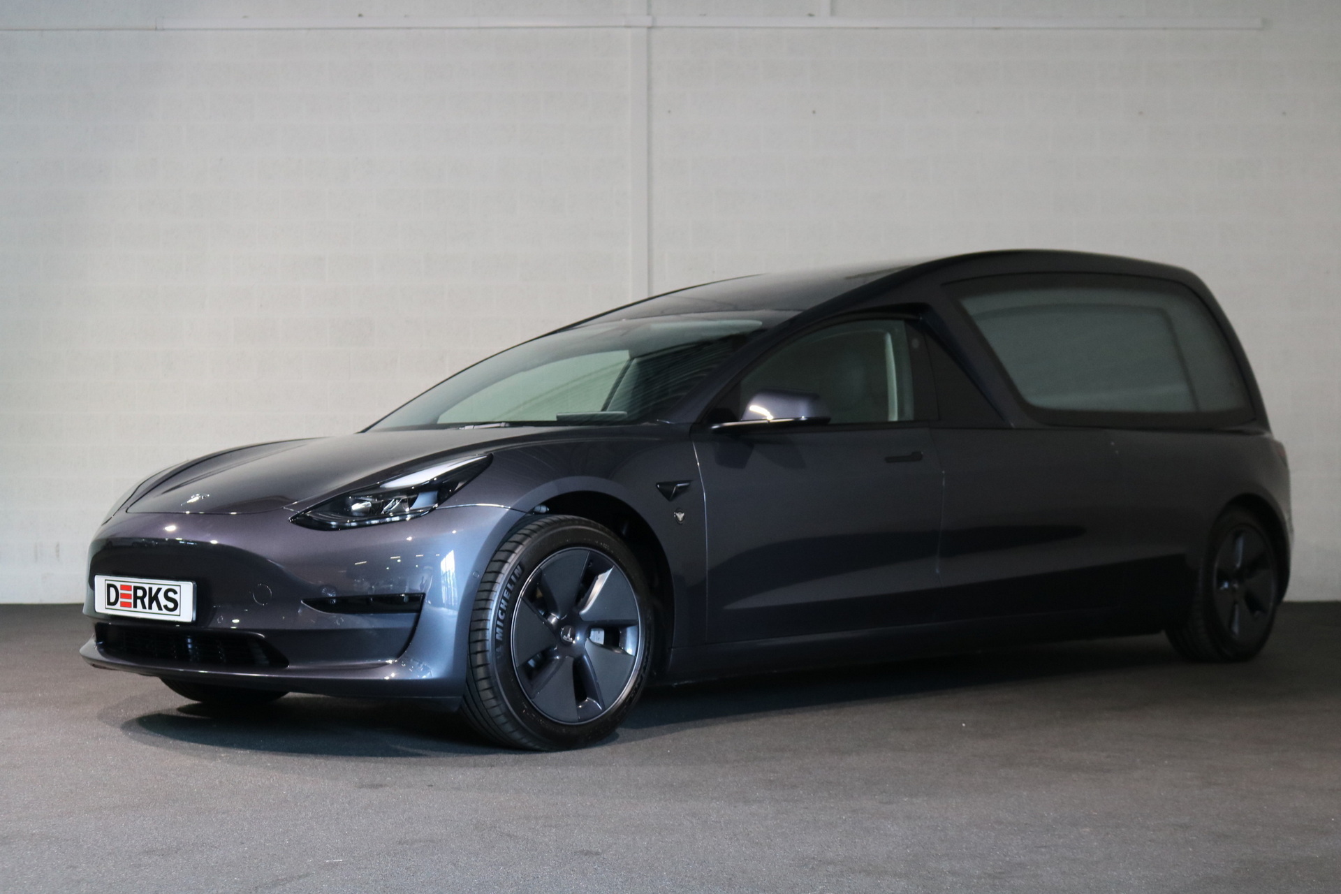 Tesla Hearse 3 Is The Perfect Ride For A Green Funeral | Carscoops