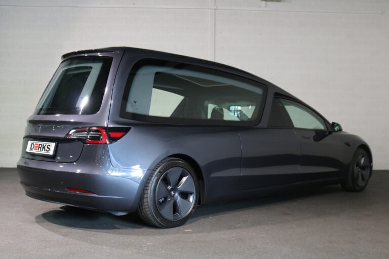 Tesla Hearse 3 Is The Perfect Ride For A Green Funeral | Carscoops