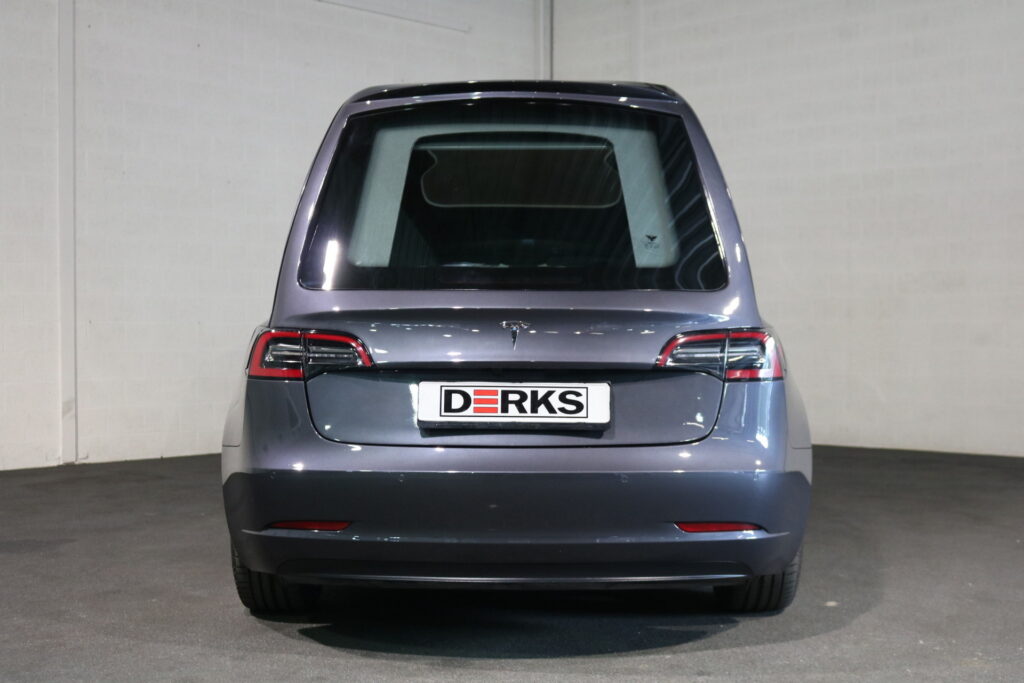 Tesla Hearse 3 Is The Perfect Ride For A Green Funeral | Carscoops