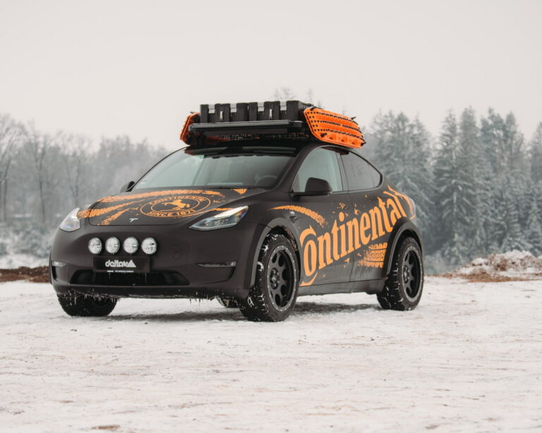 German Tuner Gives The Tesla Model Y A Neat Off-Road Makeover | Carscoops