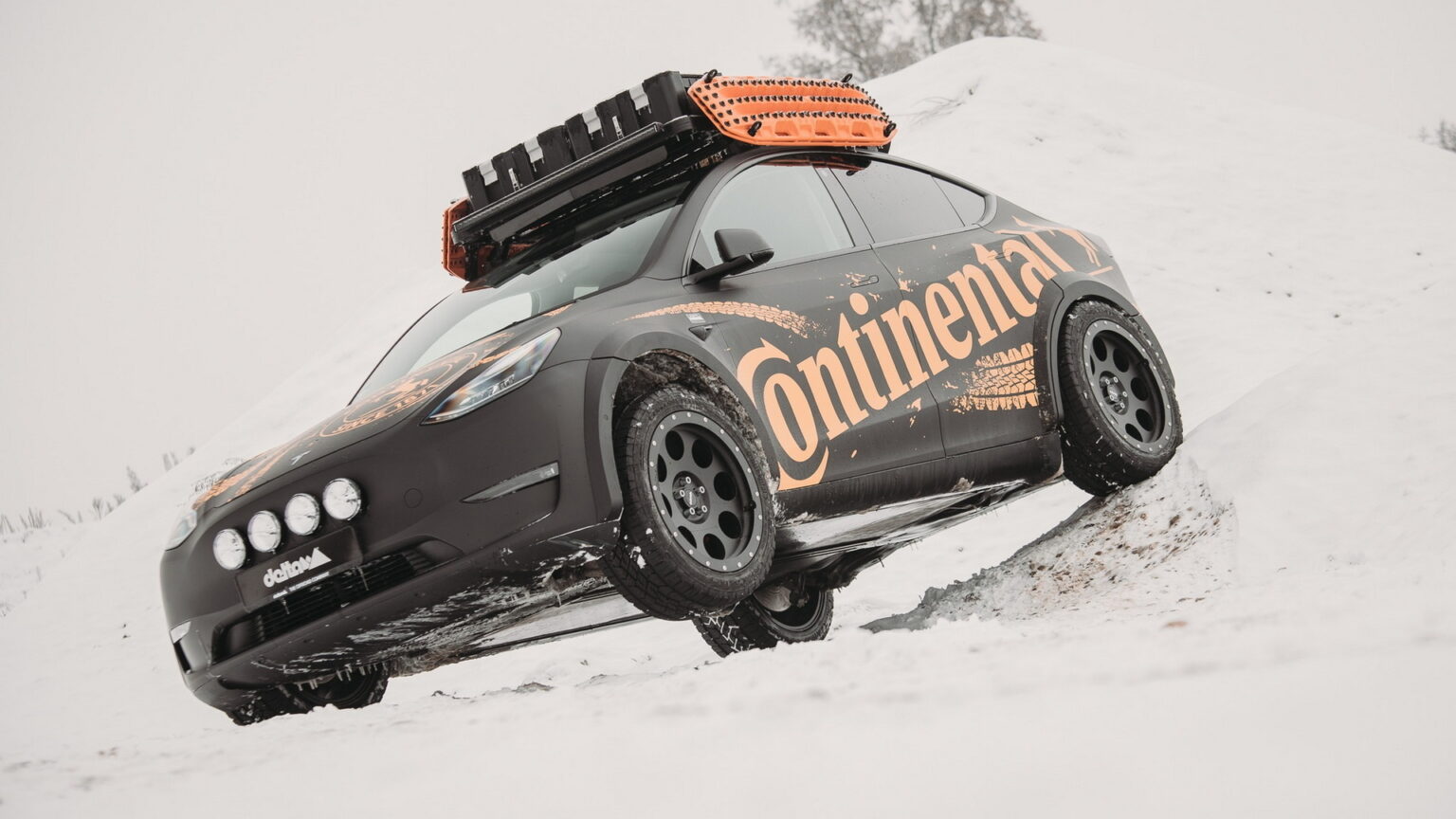 German Tuner Gives The Tesla Model Y A Neat Off-Road Makeover | Carscoops