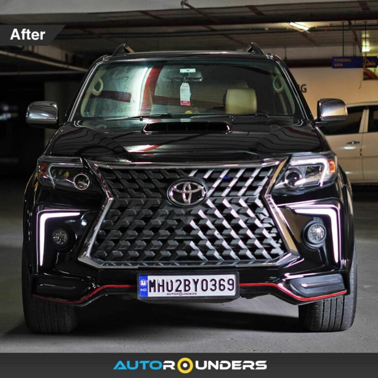 Kit Gives Old Toyota Fortuner A Modern Lexus Makeover | Carscoops