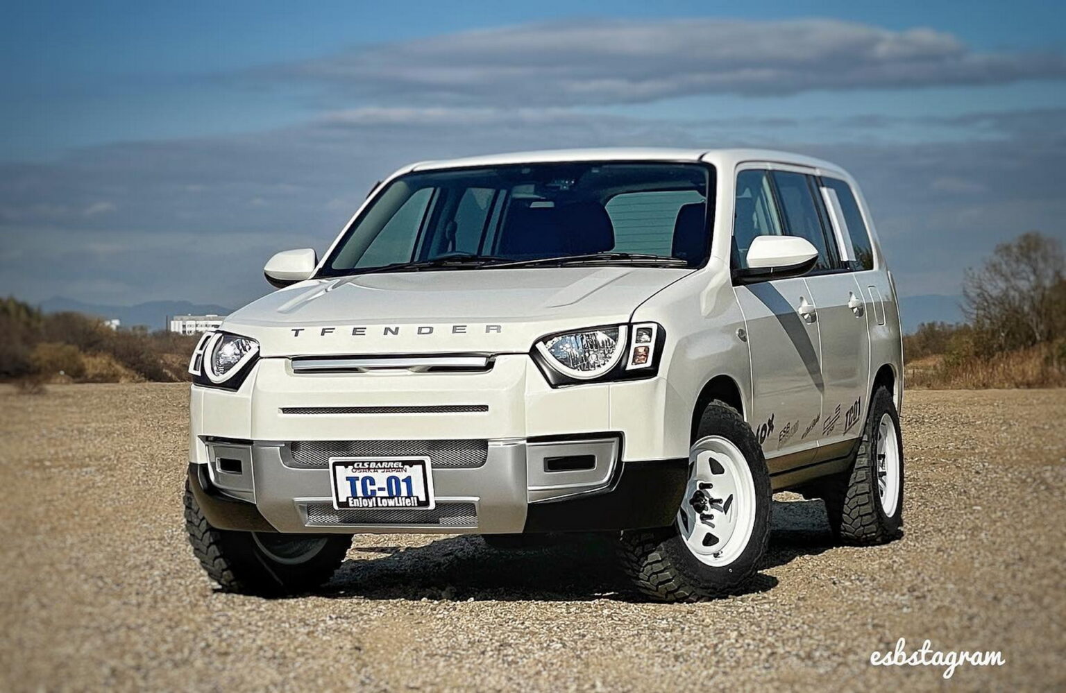 Meet The TFENDER, A Toyota ProBox That Wants To Be A Land Rover ...
