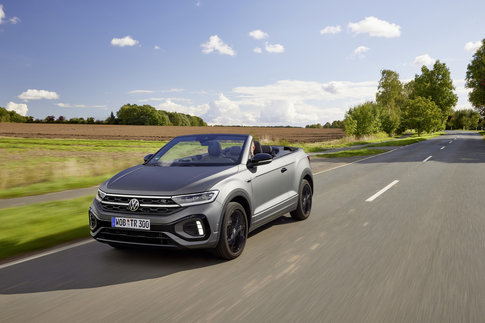 VW T-Roc Cabriolet’s New Edition Grey Adds Matt Grey Paint And A Dash ...