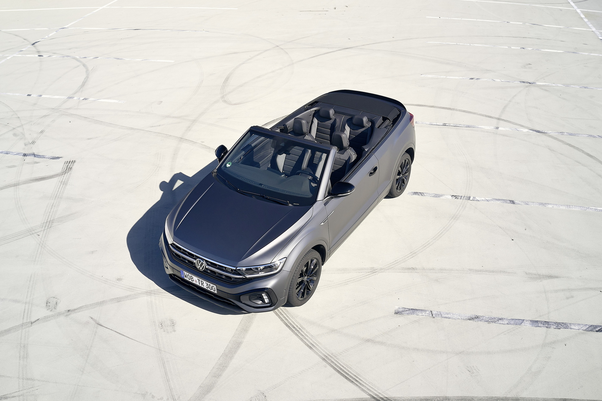 VW T-Roc Cabriolet’s New Edition Grey Adds Matt Grey Paint And A Dash ...