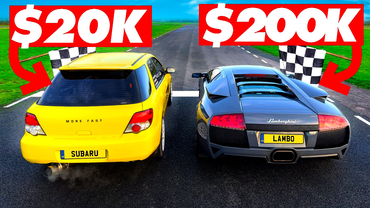 Can You Make A Clapped Out $20k Subaru Go Faster Than A $200k V12 ...
