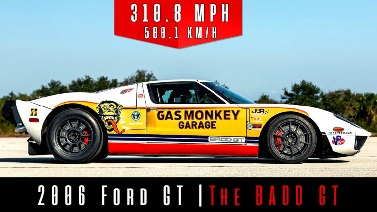 You Won’t Believe How Easily This Ford GT Hits 310 MPH Or 500 km/h ...