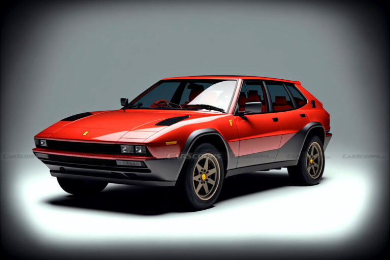 What If The Ferrari Purosangue Had Been Made In The ’80s? | Carscoops