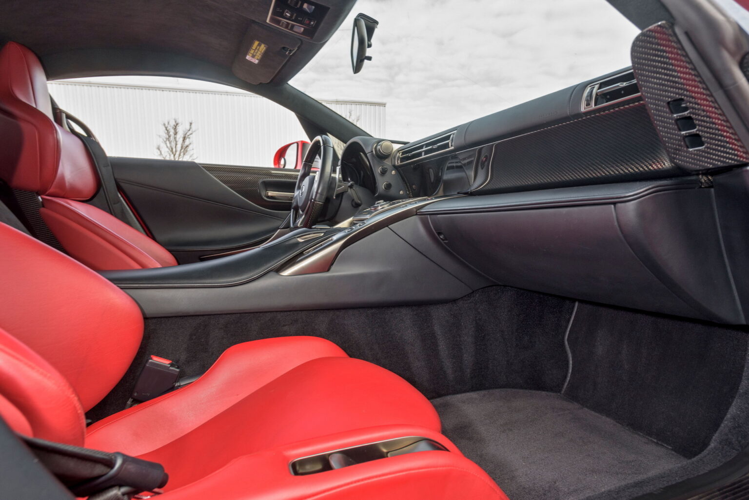 Low Mileage, Red-On-Red Lexus LFA Has A Unique Spec And Can Now Be ...