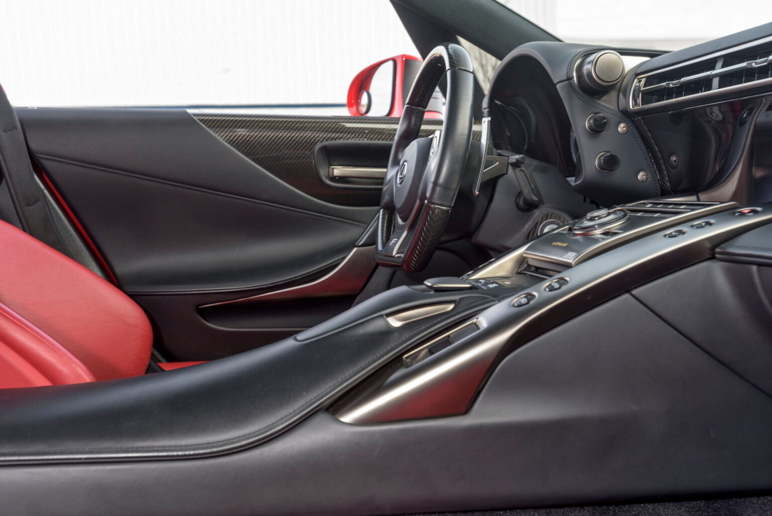 Low Mileage, Red-On-Red Lexus LFA Has A Unique Spec And Can Now Be ...