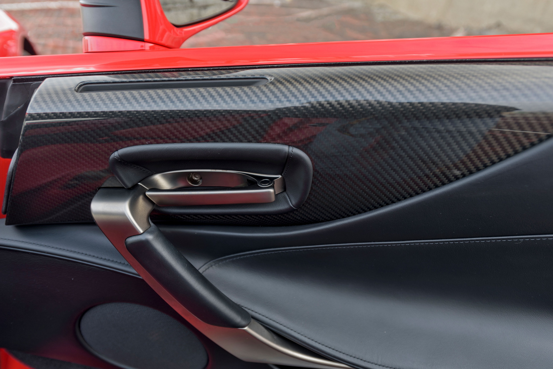 Low Mileage, Red-On-Red Lexus LFA Has A Unique Spec And Can Now Be ...