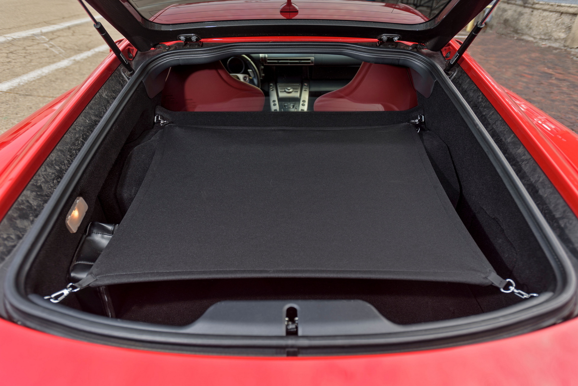 Low Mileage, Red-On-Red Lexus LFA Has A Unique Spec And Can Now Be ...