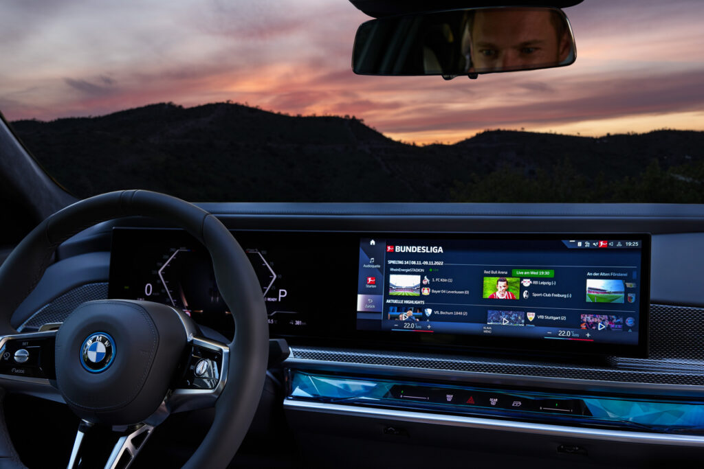 BMW 7-Series Can Now Stream German Bundesliga Soccer Games To Its ...
