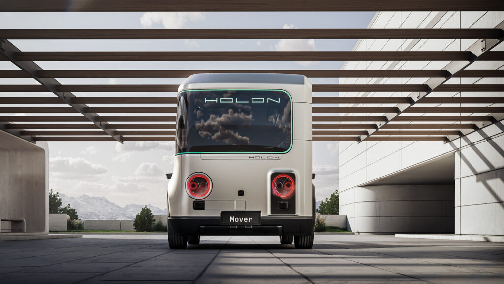 Holon Reveals Its Pininfarina Designed Autonomous People Mover At CES ...