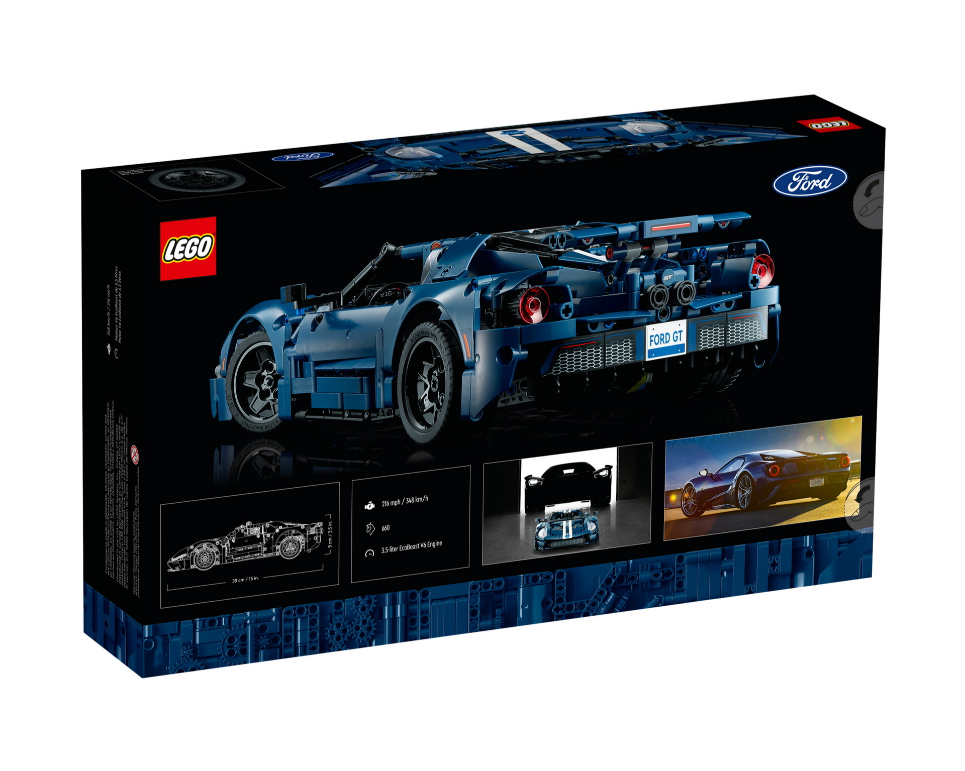 Lego To Launch 1,466-Piece Ford GT Set In March | Carscoops