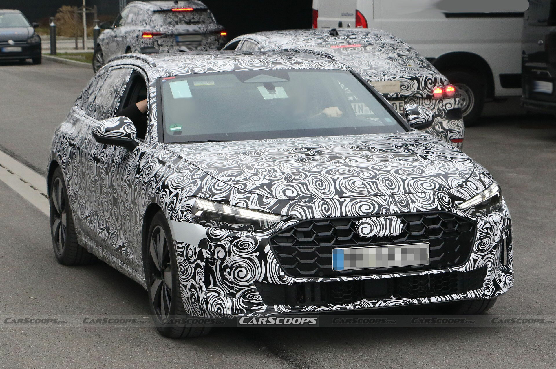 2024 Audi A4 Avant Sheds Camo, Reveals Production Taillights | Carscoops