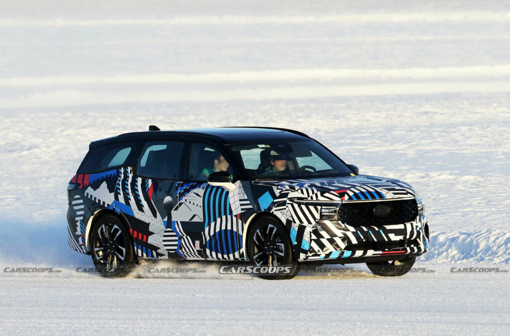 Redesigned 2024 Ford Edge Leaves China For The Arctic Circle | Carscoops