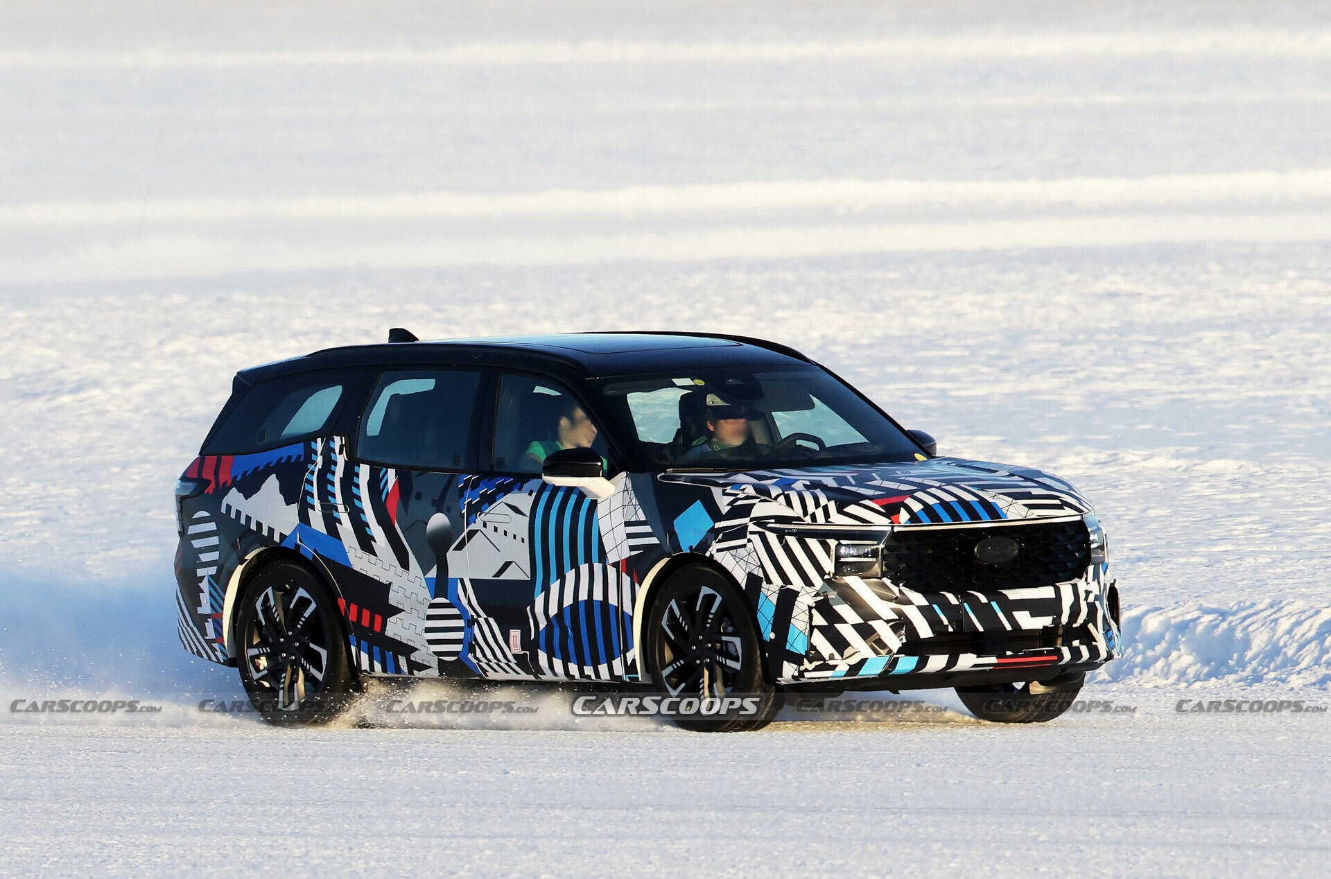 Redesigned 2024 Ford Edge Leaves China For The Arctic Circle | Carscoops