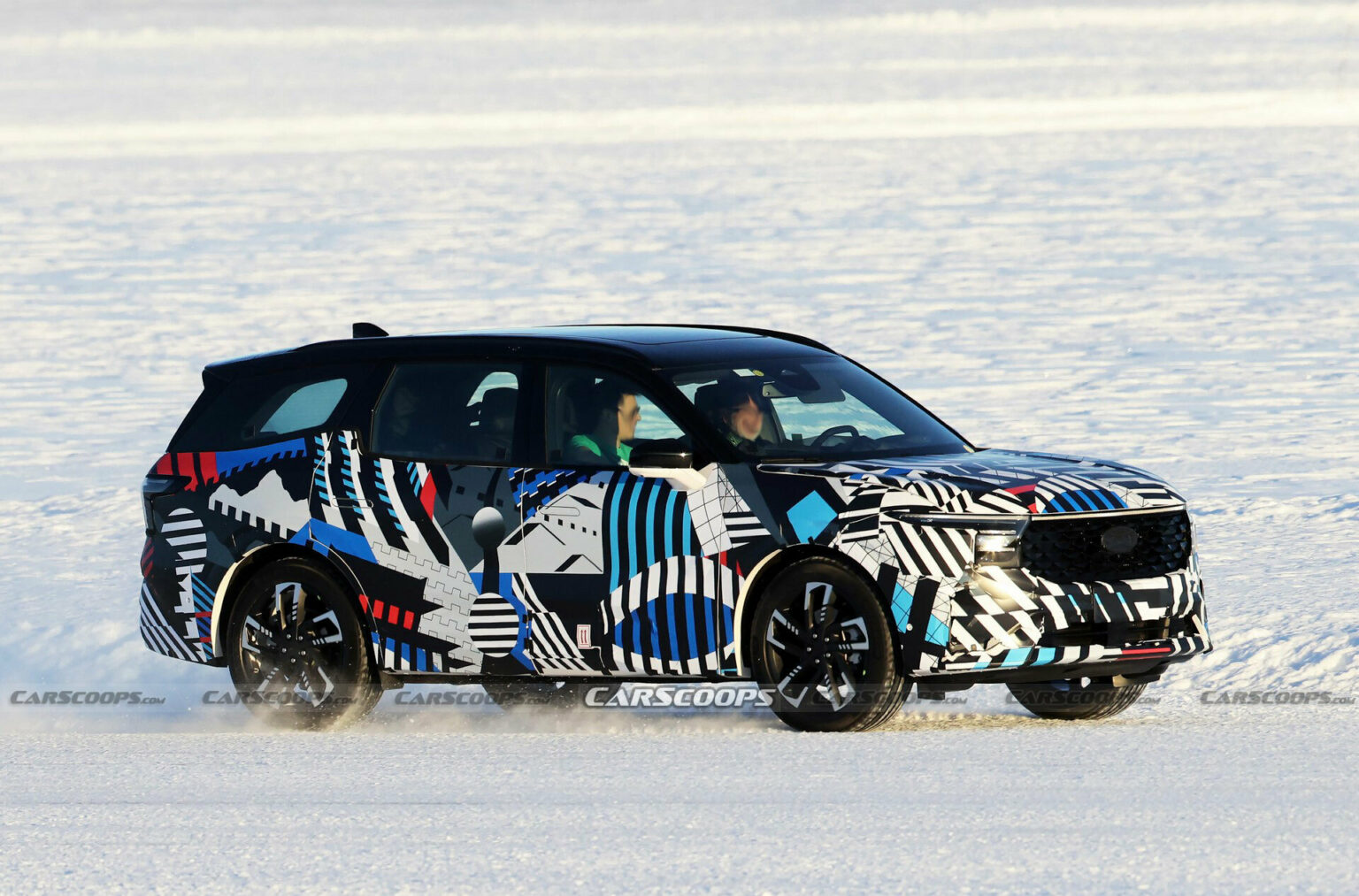 Redesigned 2024 Ford Edge Leaves China For The Arctic Circle | Carscoops