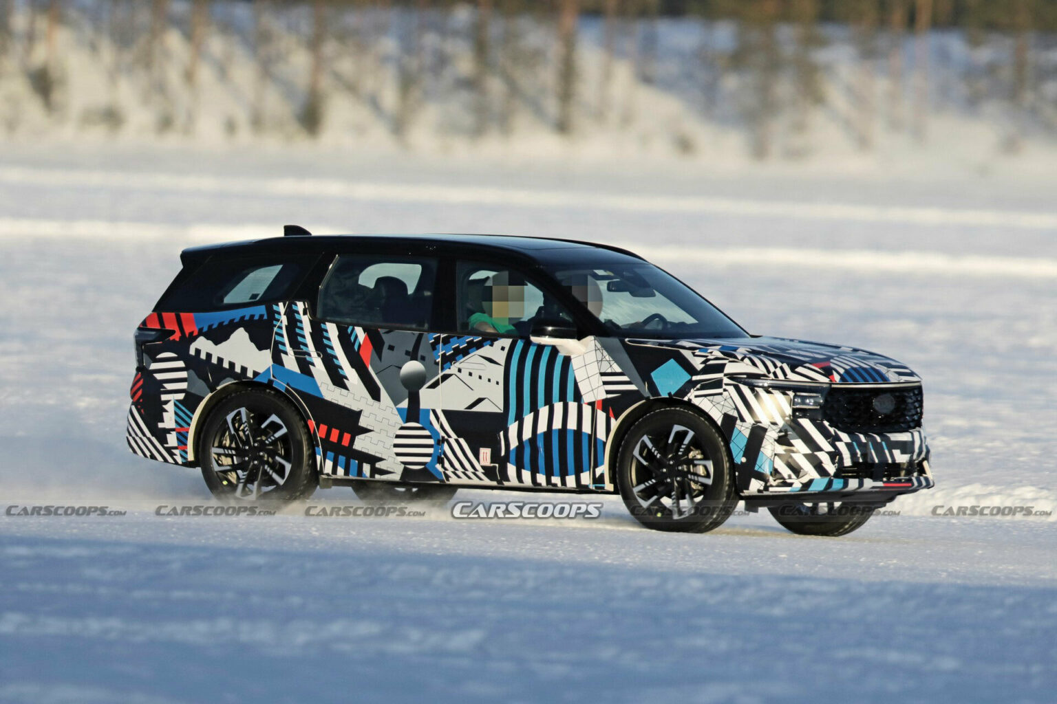 Redesigned 2024 Ford Edge Leaves China For The Arctic Circle | Carscoops