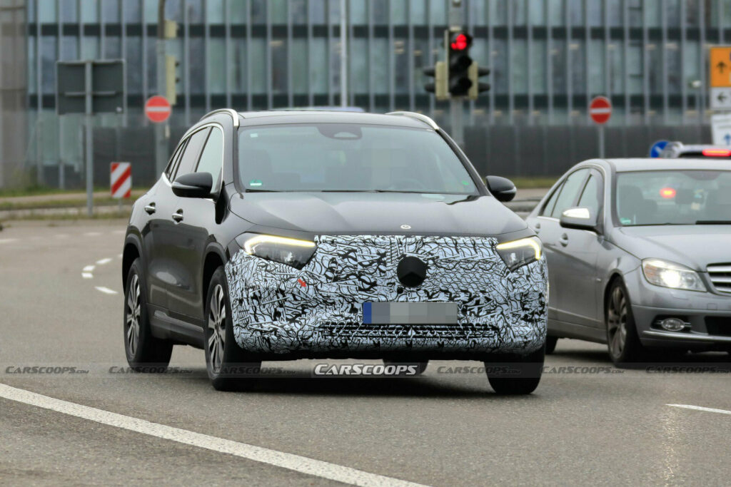 The Mercedes EQA Is Electric, But Its Facelift Won’t Be Electrifying ...