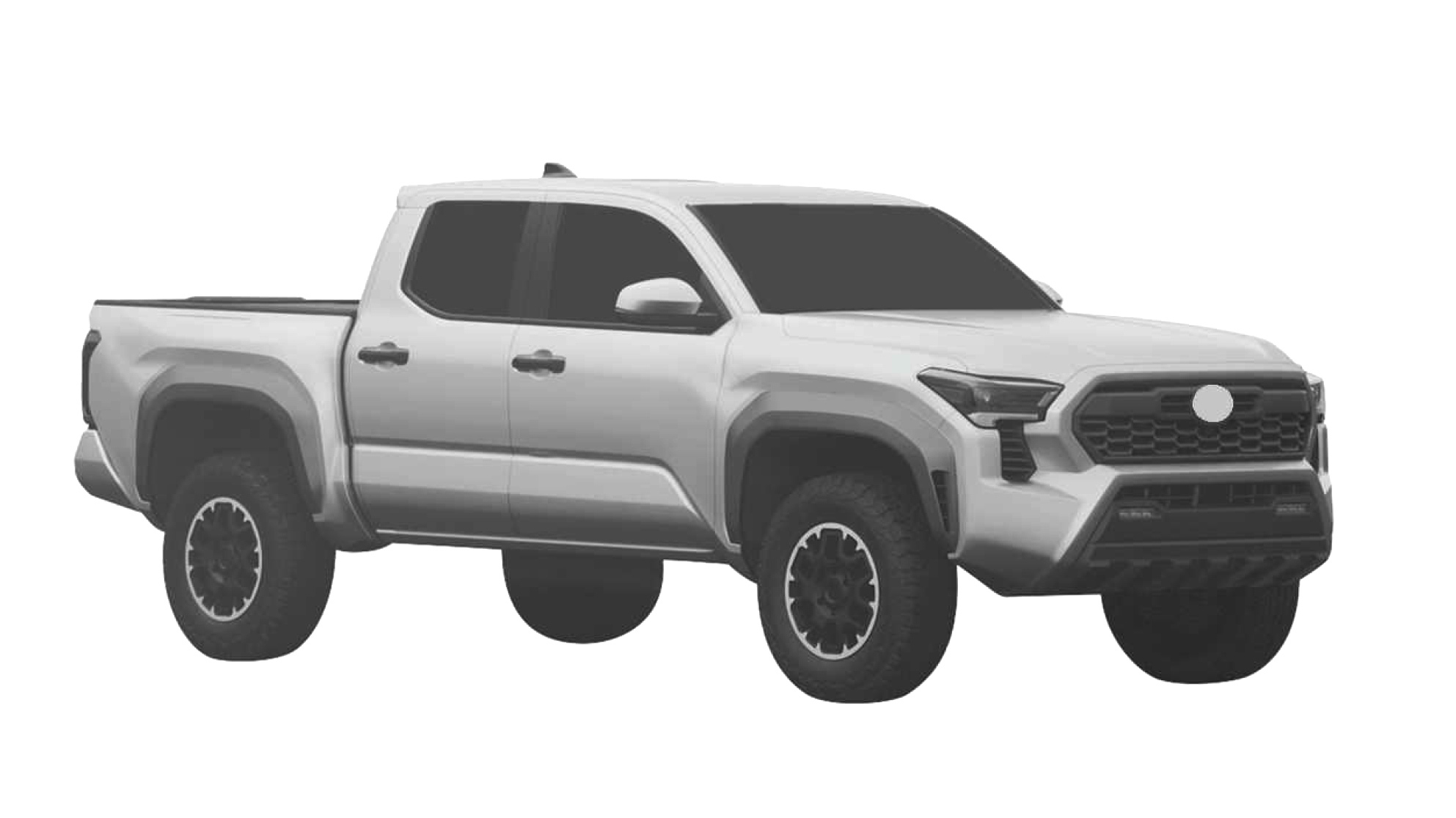 2024 Toyota Tacoma Revealed In Patent Photos, Looks Like A Smaller ...