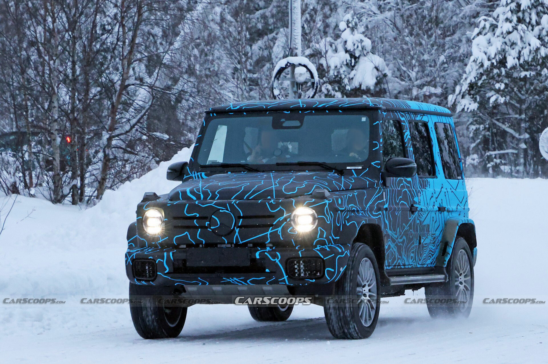 Mercedes EQG Spied As A Quad-Motor, Electric Off-Road Beast | Carscoops